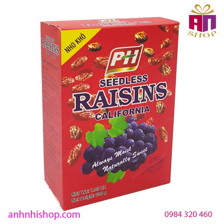 Nho khô QUEEN RAISINS 150g